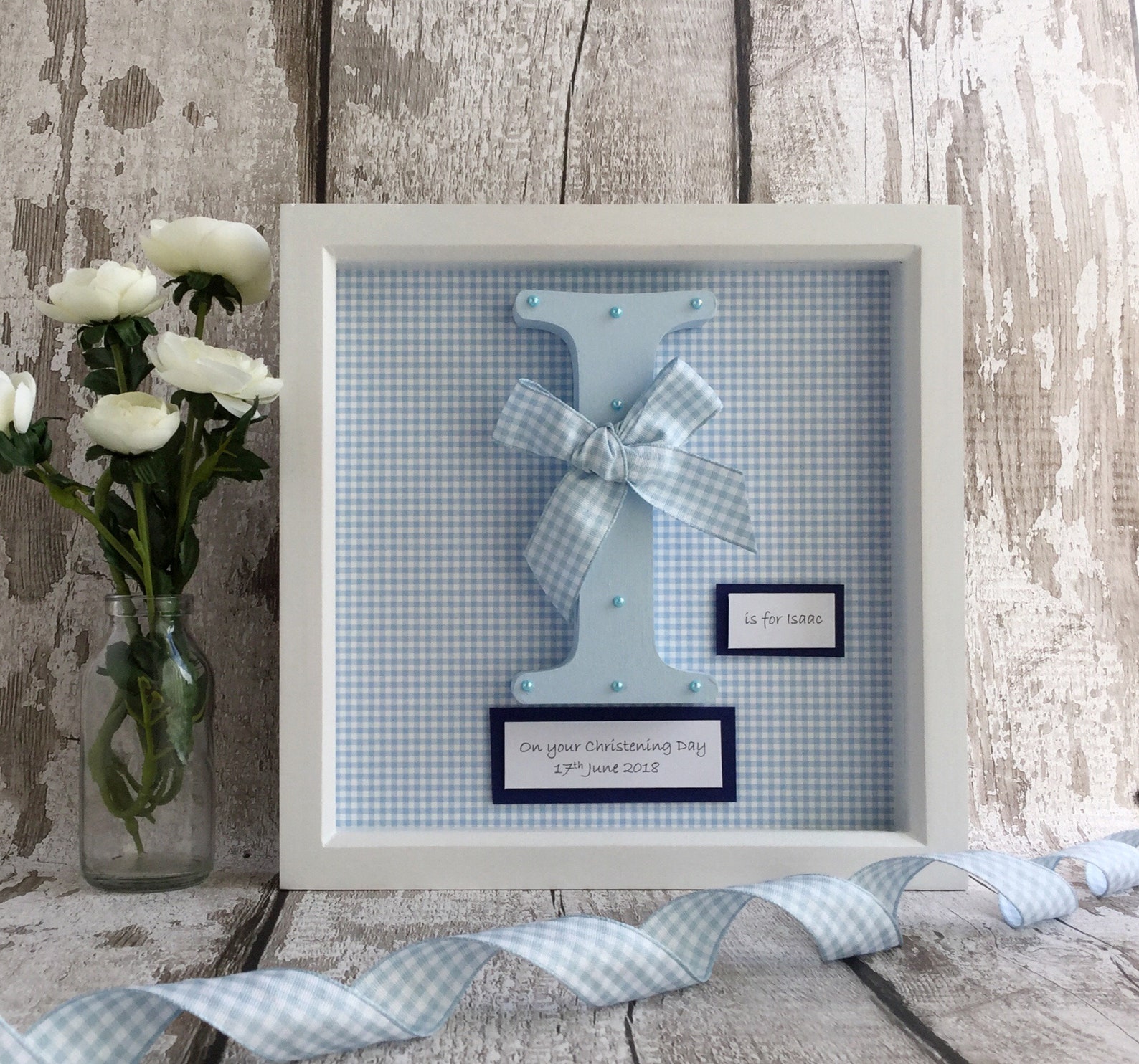 Personalised Baby Boy Frame | Etsy