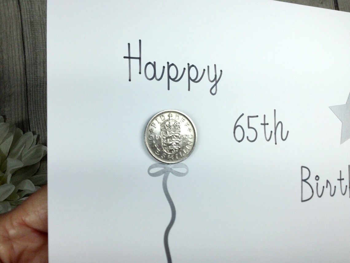 65th Birthday Card - Etsy