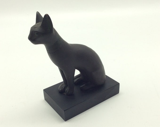 Bastet Egyptian Cat Sculpture Alva Museum Replica Walter's Art Gallery ...