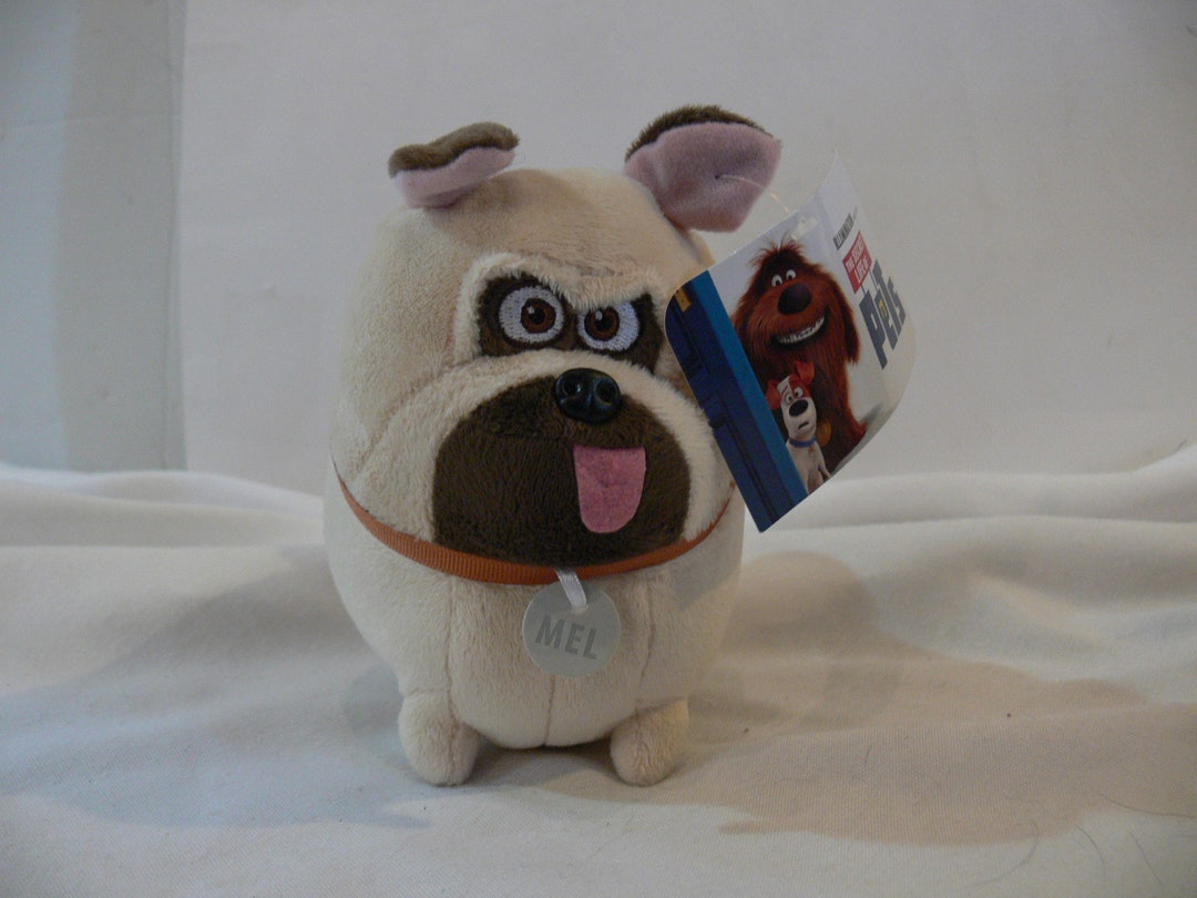 Mel the Secret Life of Pets Pug Dog Plush Stuffed Animal - Etsy