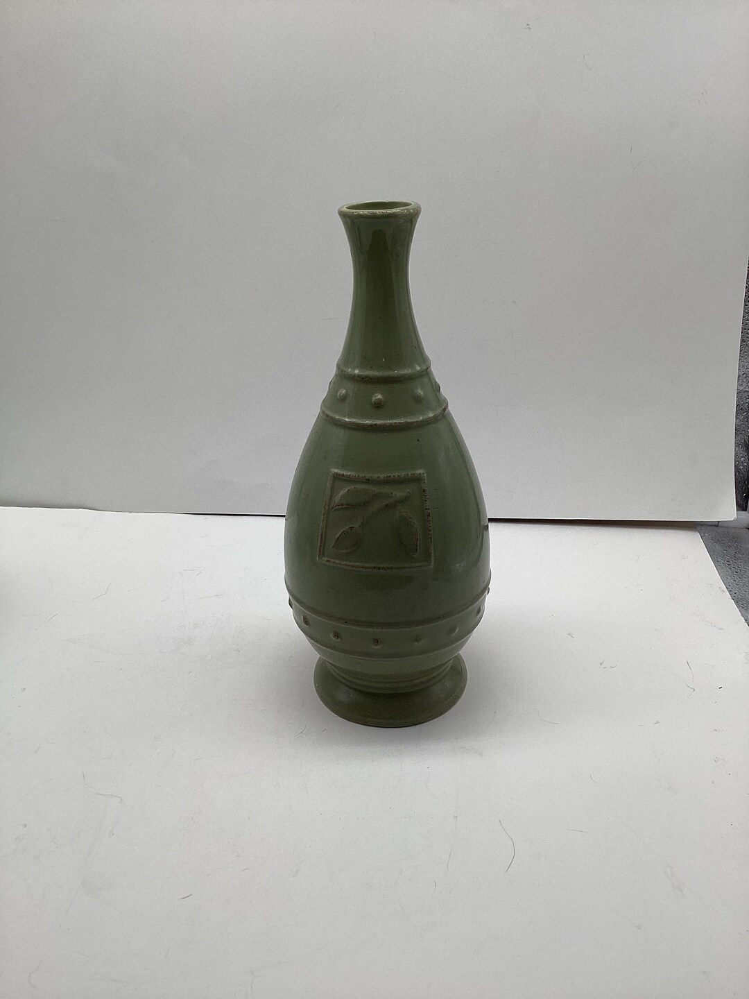 Sorrento Signature by Debbie Segura 12 Tall Green Bottle Vase - Etsy