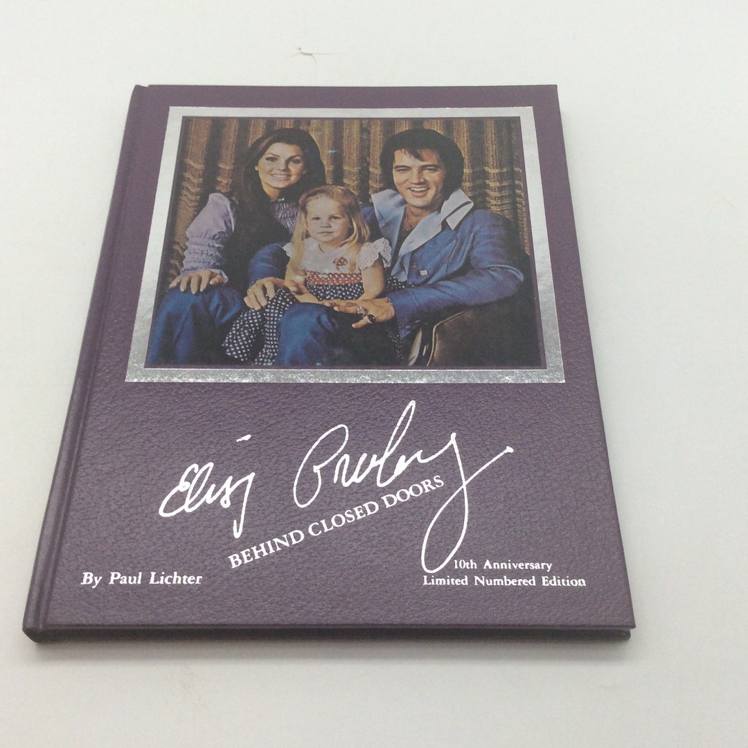 Elvis Presley Behind Closed Doors 10th Anniversary Graceland - Etsy