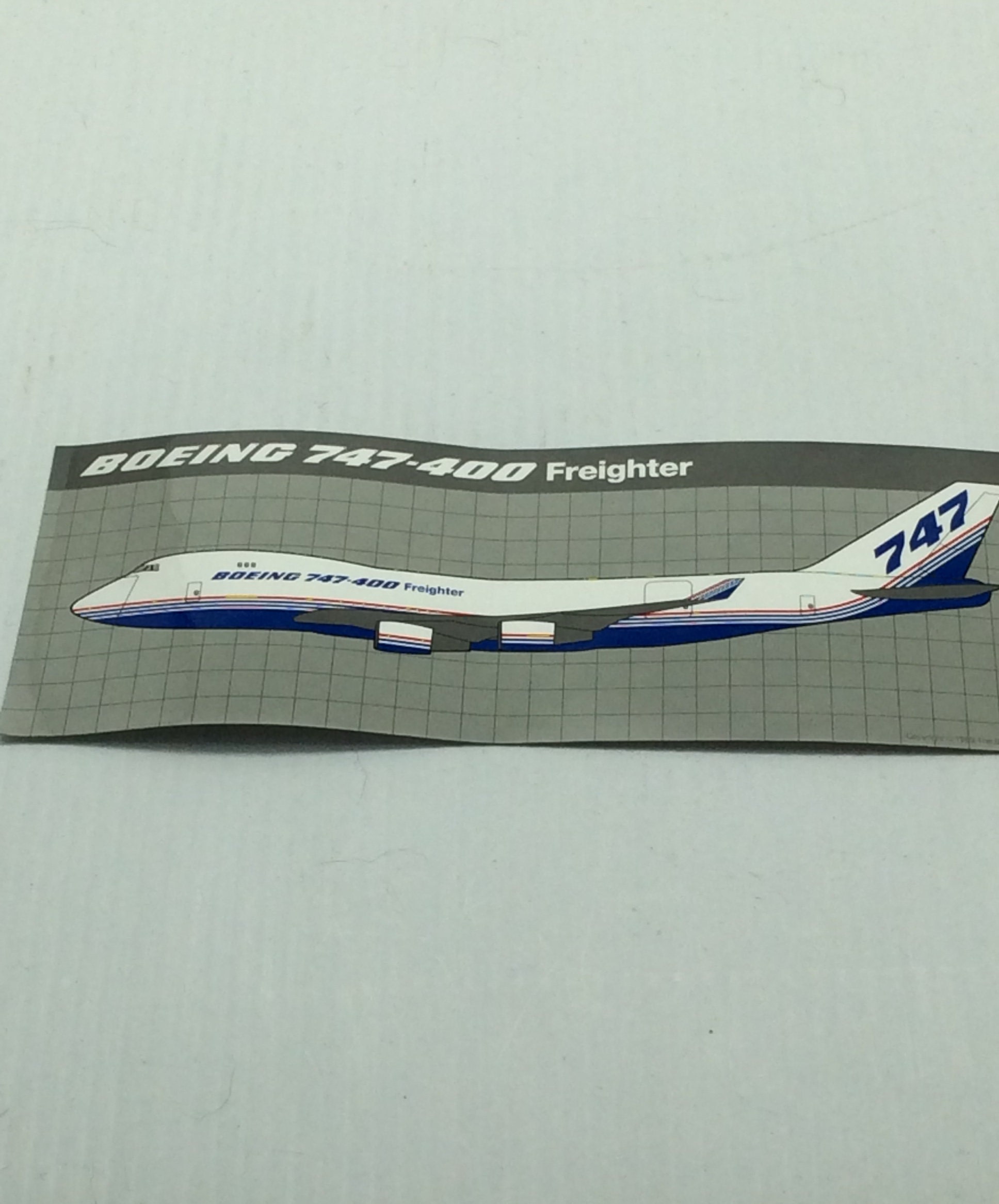 Vintage 747-400 Boeing Airplane Sticker Decal - Etsy