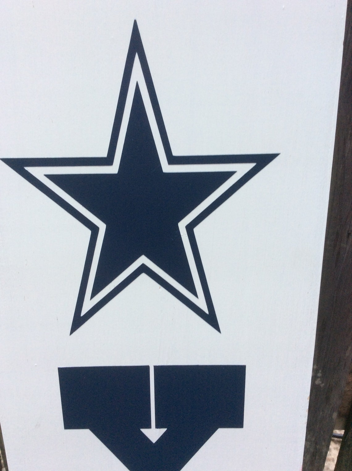 Dallas Cowboy 48 or 60 Sign Leaning Wall Porch - Etsy