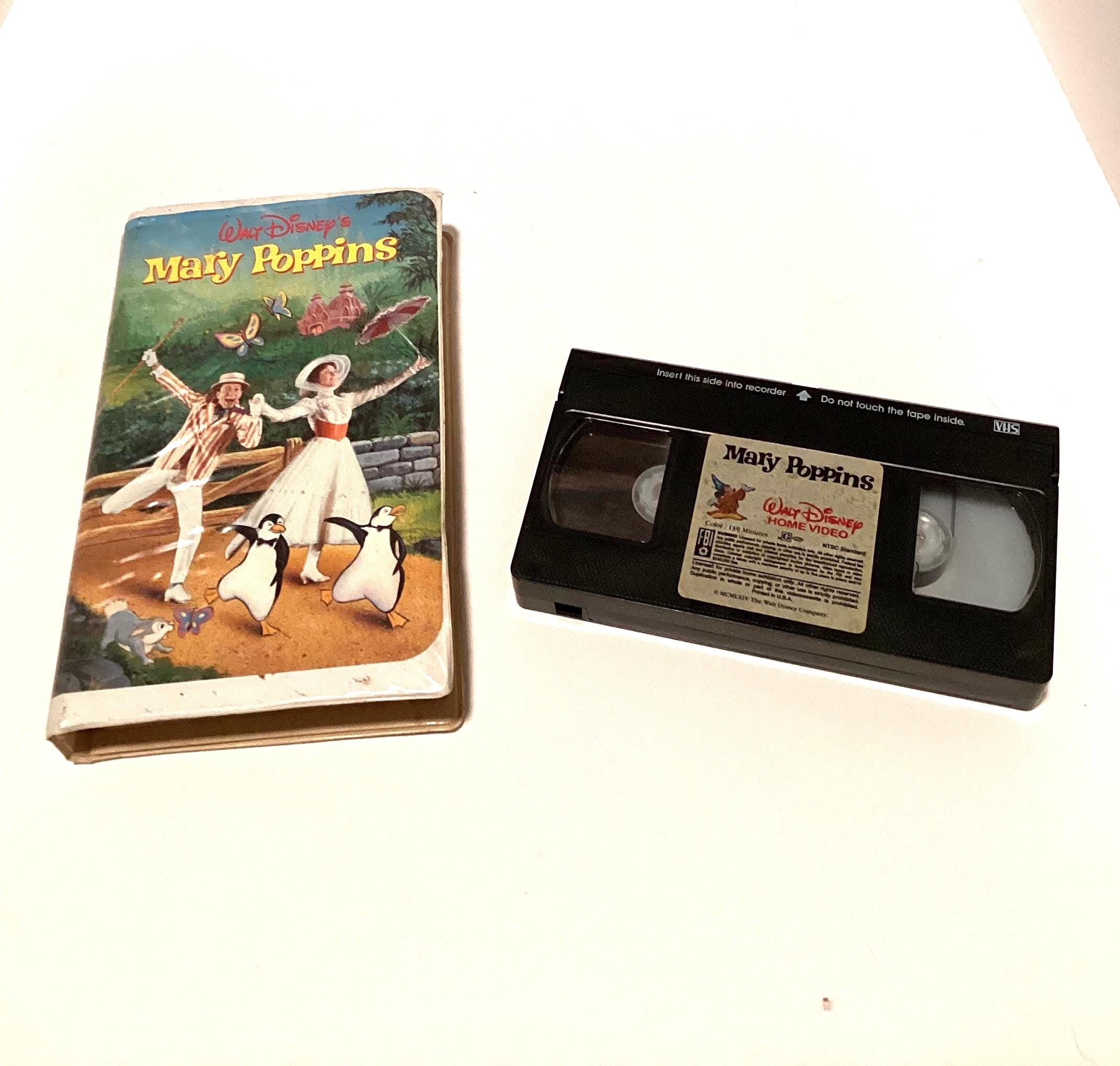 Walt Disney's Mary Poppins VHS Home Video 023 - Etsy