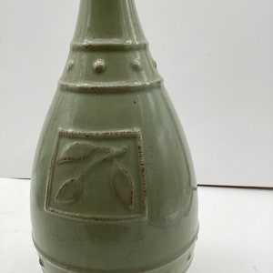 Sorrento Signature by Debbie Segura Green Bottle 12 Vase - Etsy