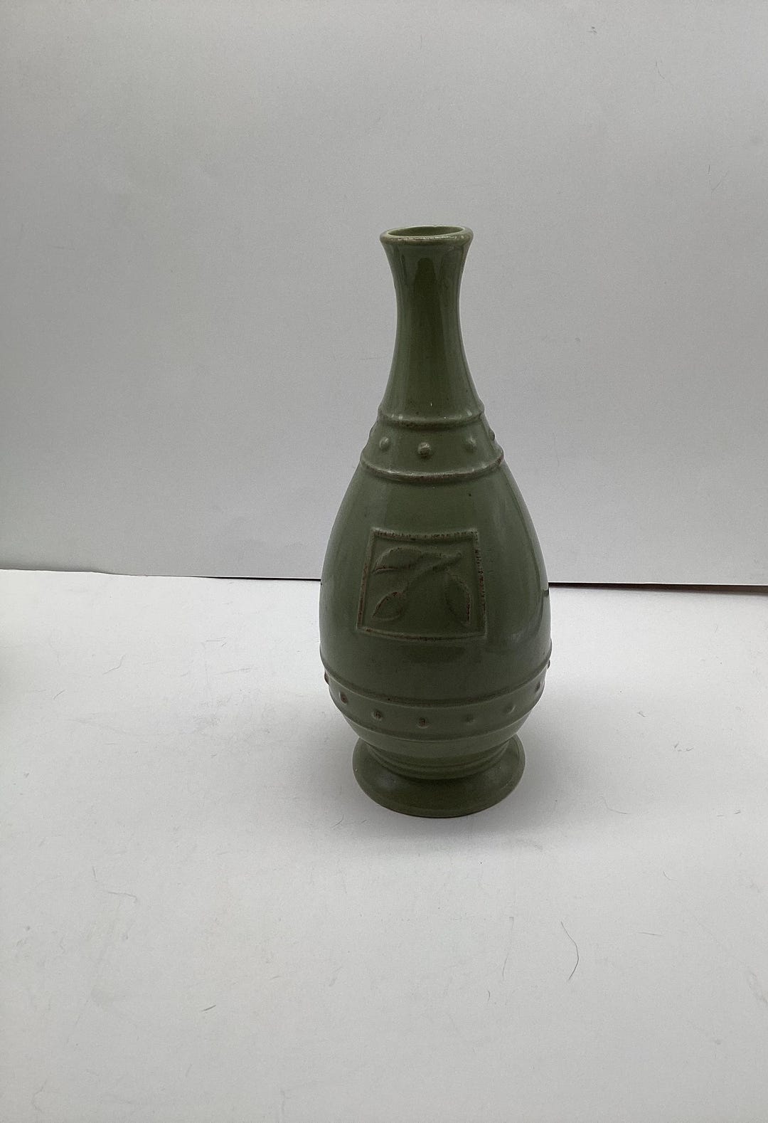 Sorrento Signature by Debbie Segura Green Bottle 12 Vase - Etsy