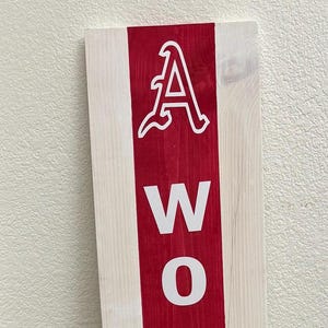 AR Razorbacks Wooo Pig Spirit Signs College Leaning 48" X 9" - Etsy