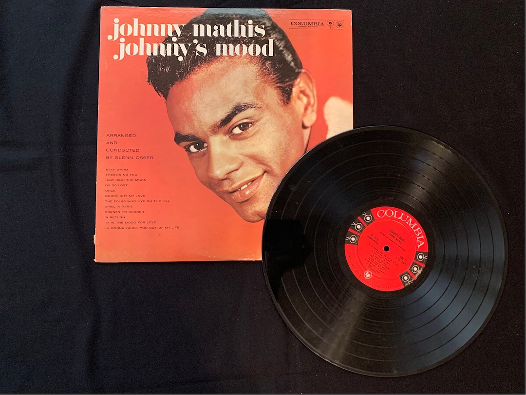Johnny Mathis Johnny's Mood 1960 Vinyl Record LP - Etsy