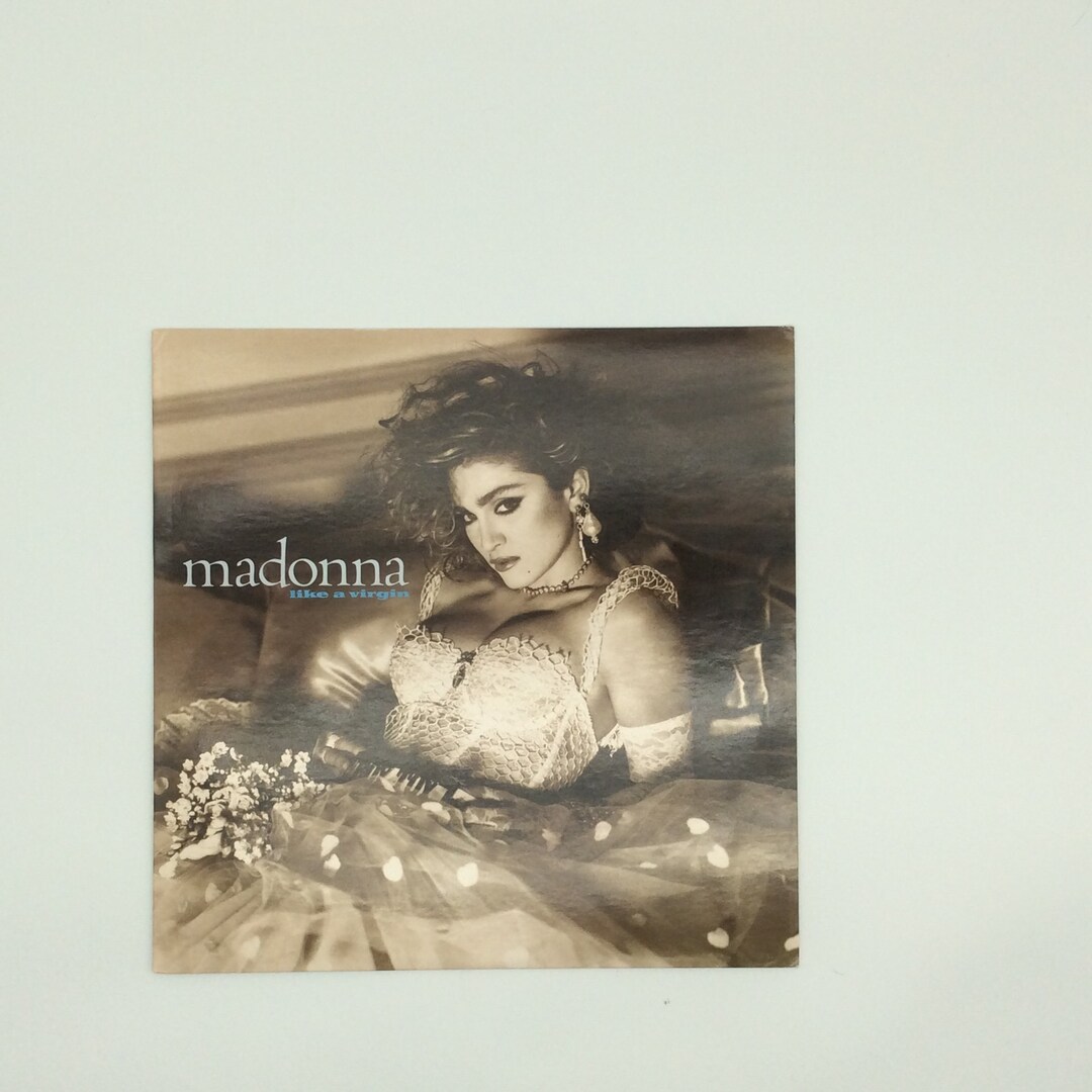 MADONNA Like A Virgin Vinyl Record LP Sire Records 1984 - Etsy