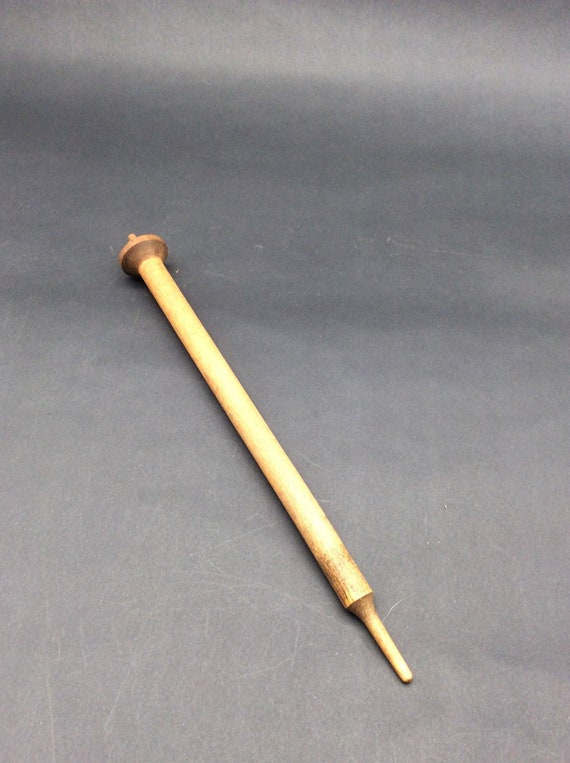 Antique Wood Spinning Needles Knitting Lace Quill Spindles | Etsy