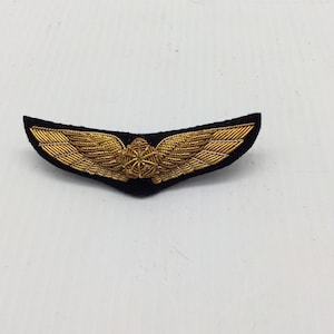 CHINA Airlines Taiwan PILOT Wings Pin Patch Badge Hand Work - Etsy