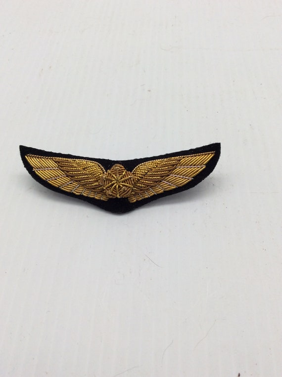 CHINA Airlines Taiwan PILOT Wings Pin Patch Badge Han… - Gem