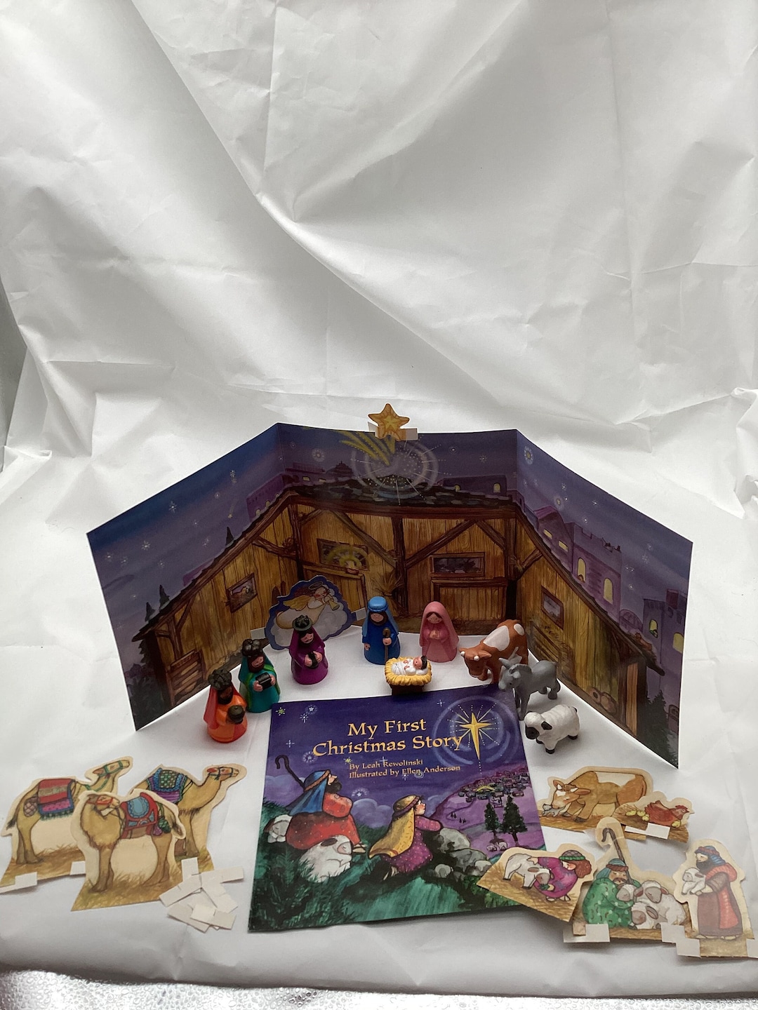 Avon Kids My First Christmas Story Nativity Set 1993 Extras - Etsy