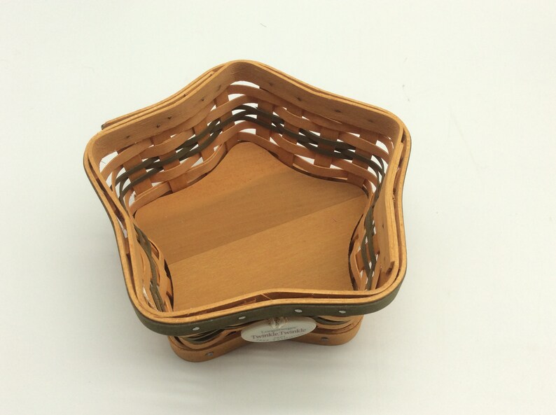 Longaberger Twinkle Twinkle Star Tree Trimming Basket - Etsy