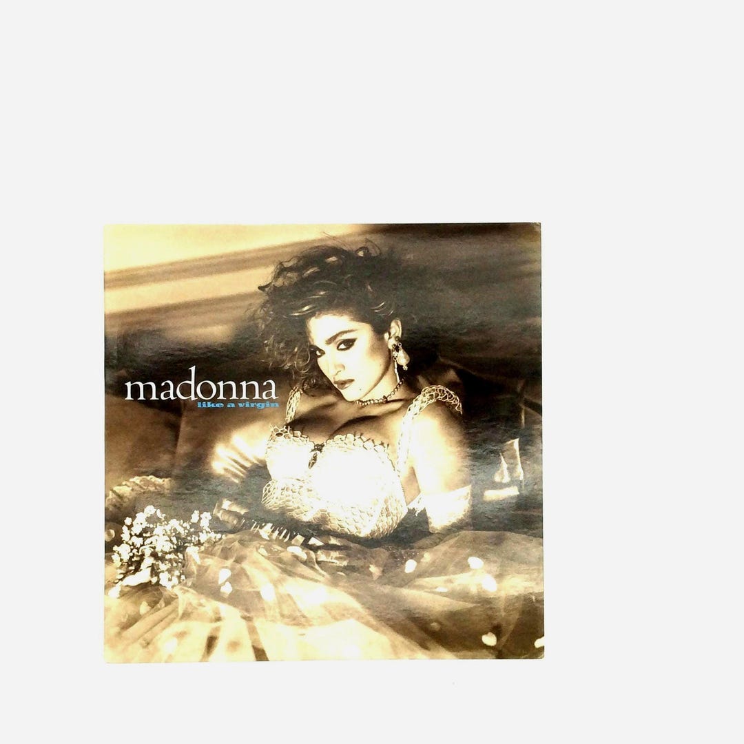 MADONNA - Like A Virgin - Vinyl Record LP Sire Records 1984 - Etsy