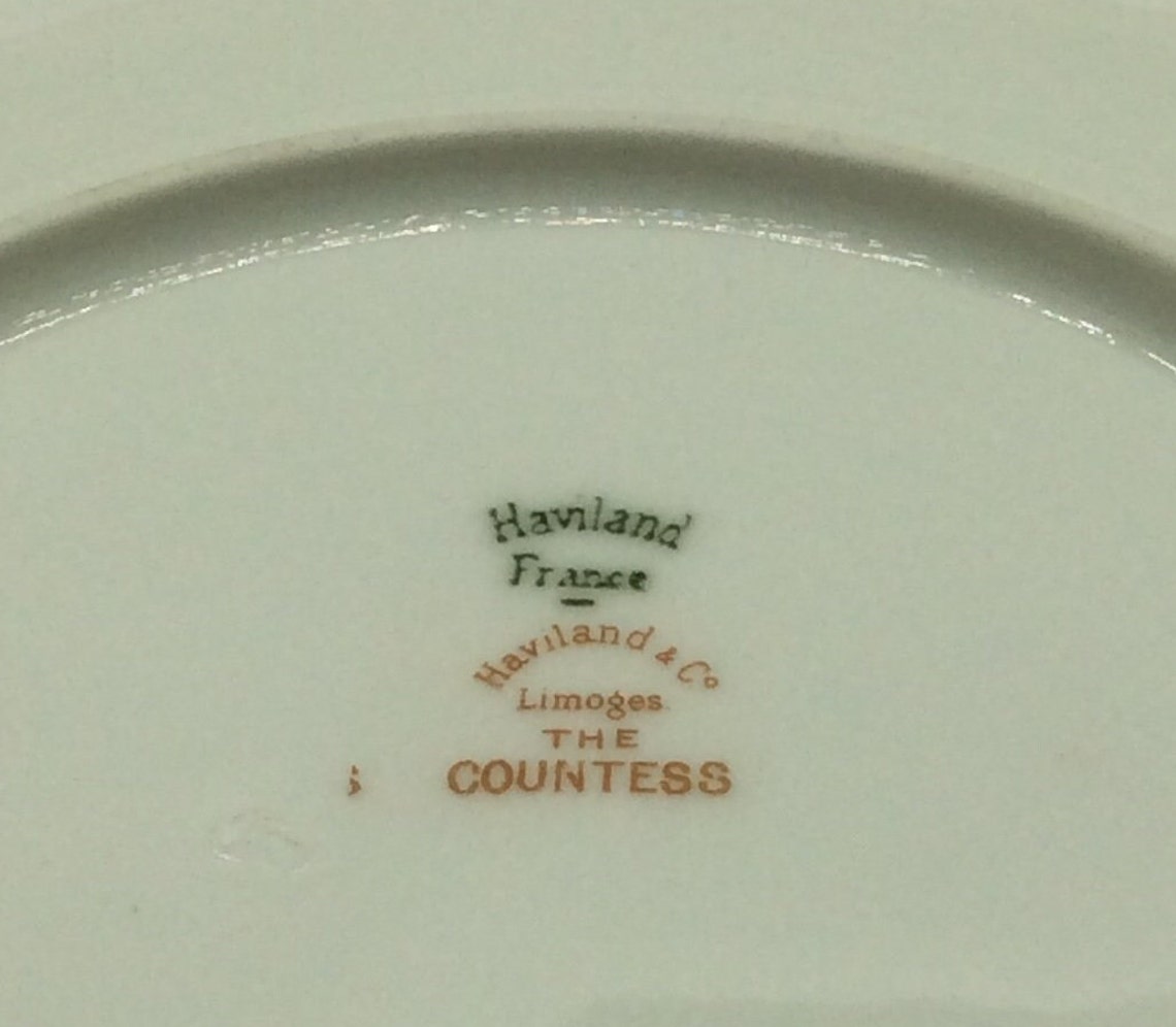 Haviland & Co Limoges the Countess 8.5 Coupe Luncheon - Etsy