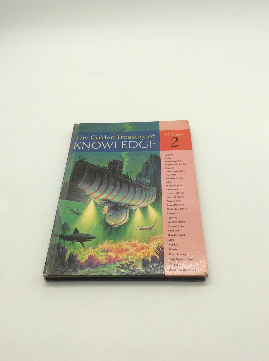 The Golden Treasury of Knowledge 1950s Children's Book (volume 2) - Etsy