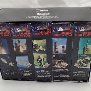 NASA 25 Years: the Greatest Show in Space Collection - 10 Pack VHS - Etsy