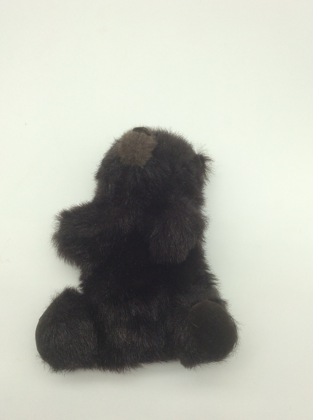 Folkmanis Furry Folk Puppets Black Bear Full Body Hand Puppet 9 Plush ...