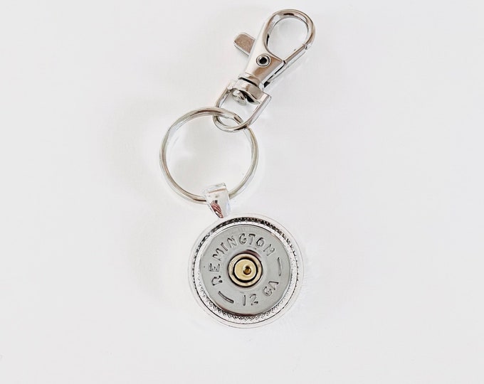 Shotgun Cartridge Keyring, Country Gift, Farmer, Shooting, Gamekeeper ...