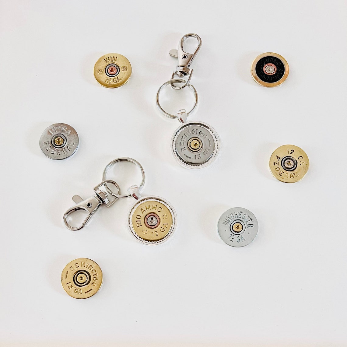 Shotgun Shell Keychain Shotgun Shell Bullet Key Ring Hunting - Etsy