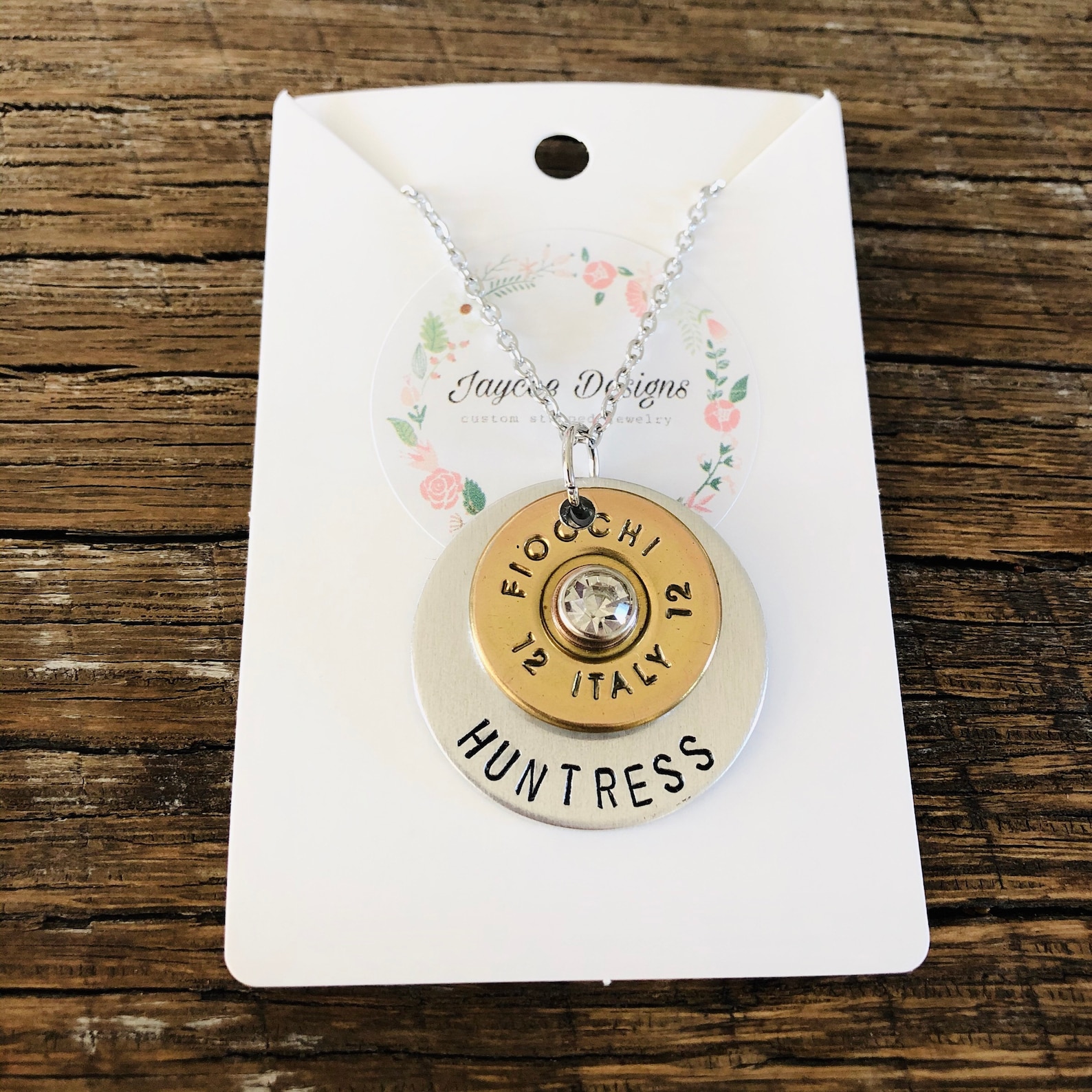 Shotgun Shell Necklace Personalized Shotgun Shell Jewelry - Etsy