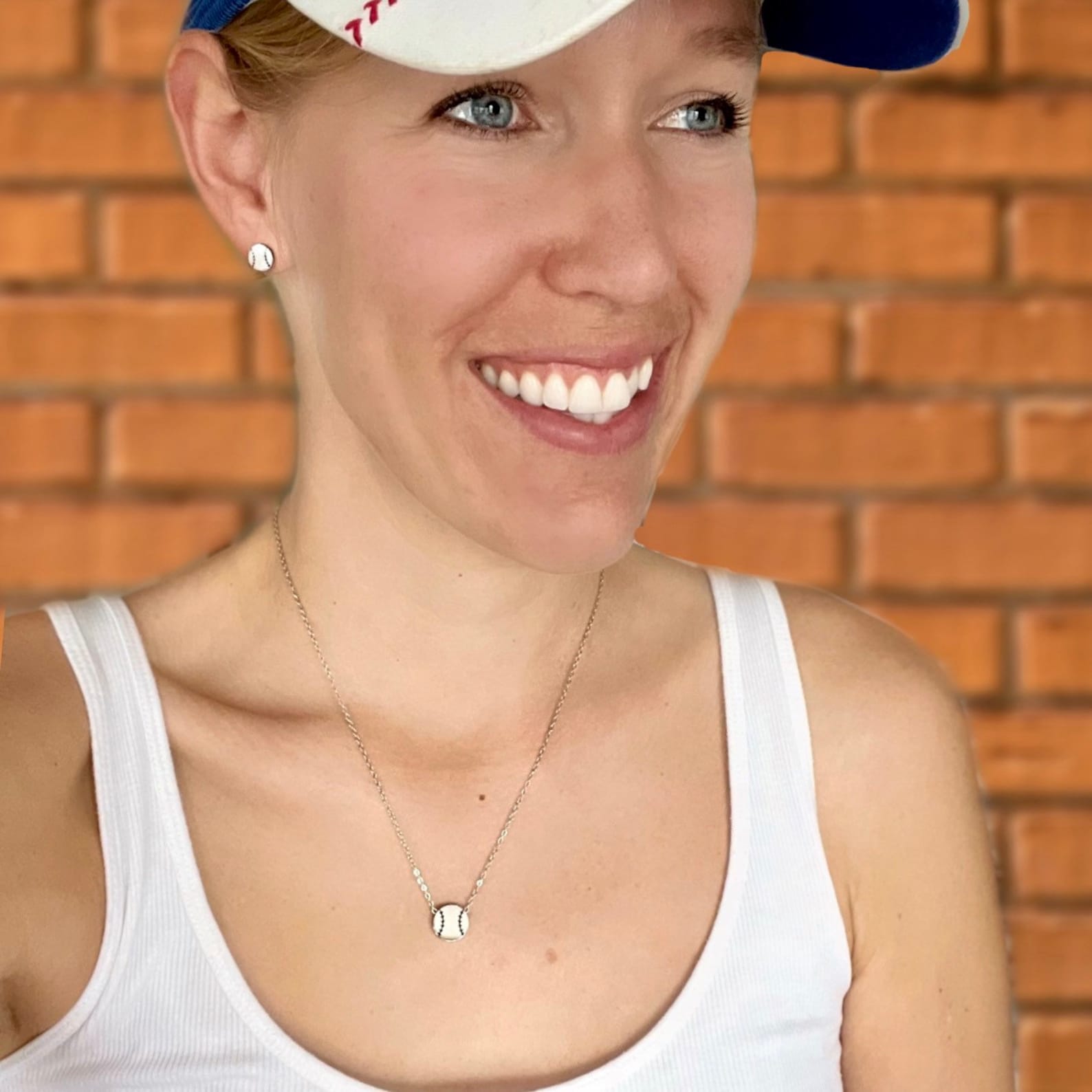 Personalized Baseball Number Necklace Silver Gold Small Steel - Etsy