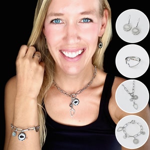 Kansas City Inspired Charm Necklace KC Football Chunky Chain Chief ...