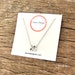 Small Kansas City KC Necklace Chief Silver Necklace Minimalist Jewelry ...