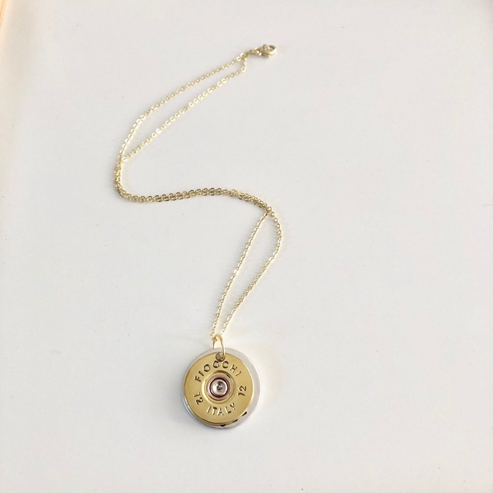 Shotgun Shell Necklace Personalize Shotgun Shell Bullet Jewelry Shoot ...