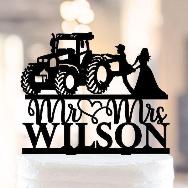 Country Cake Topper - Etsy