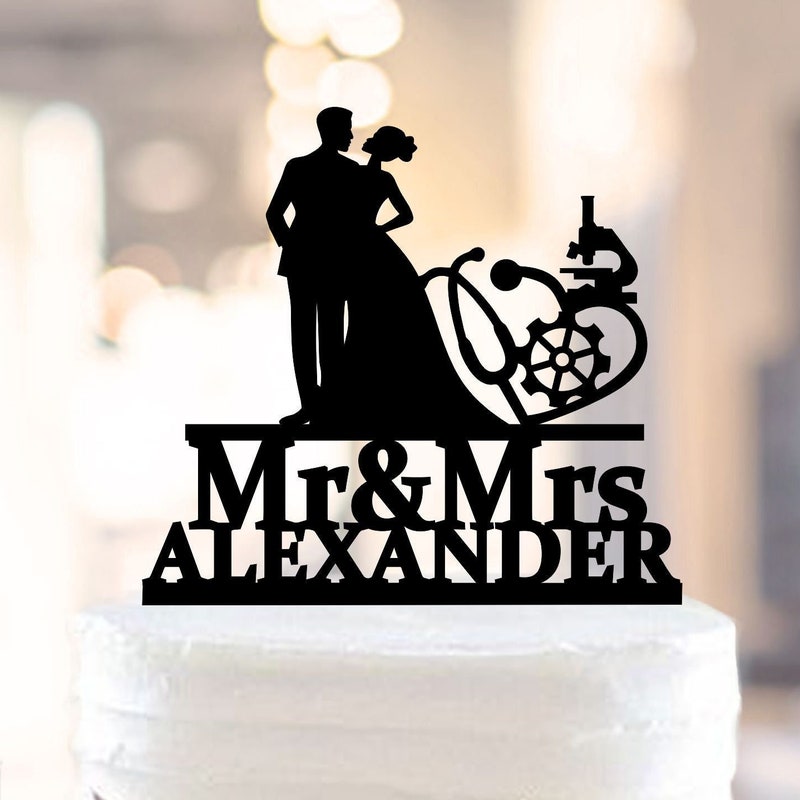 Science Cake Topper - Etsy