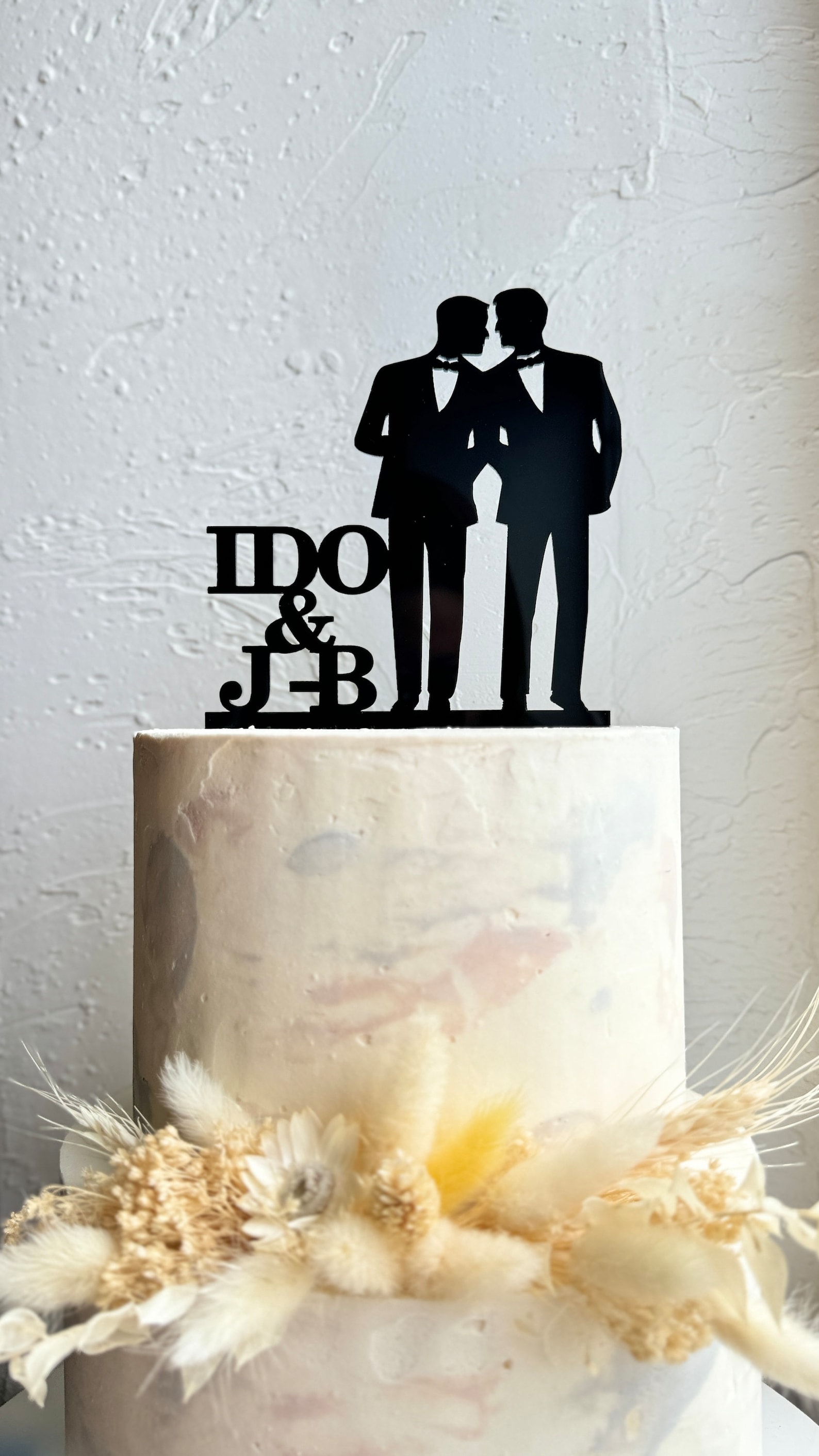 Gay Cake Topper, Gay Wedding Cake Topper, Name Gay Wedding Topper, Mr ...
