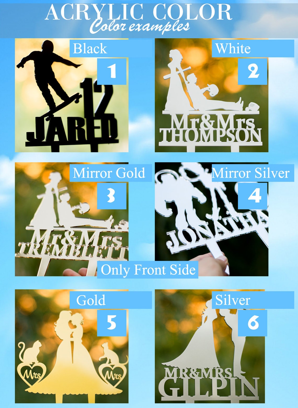 Winter Skiing Ski Lift Cake Topper Couple Bride and Groom - Etsy