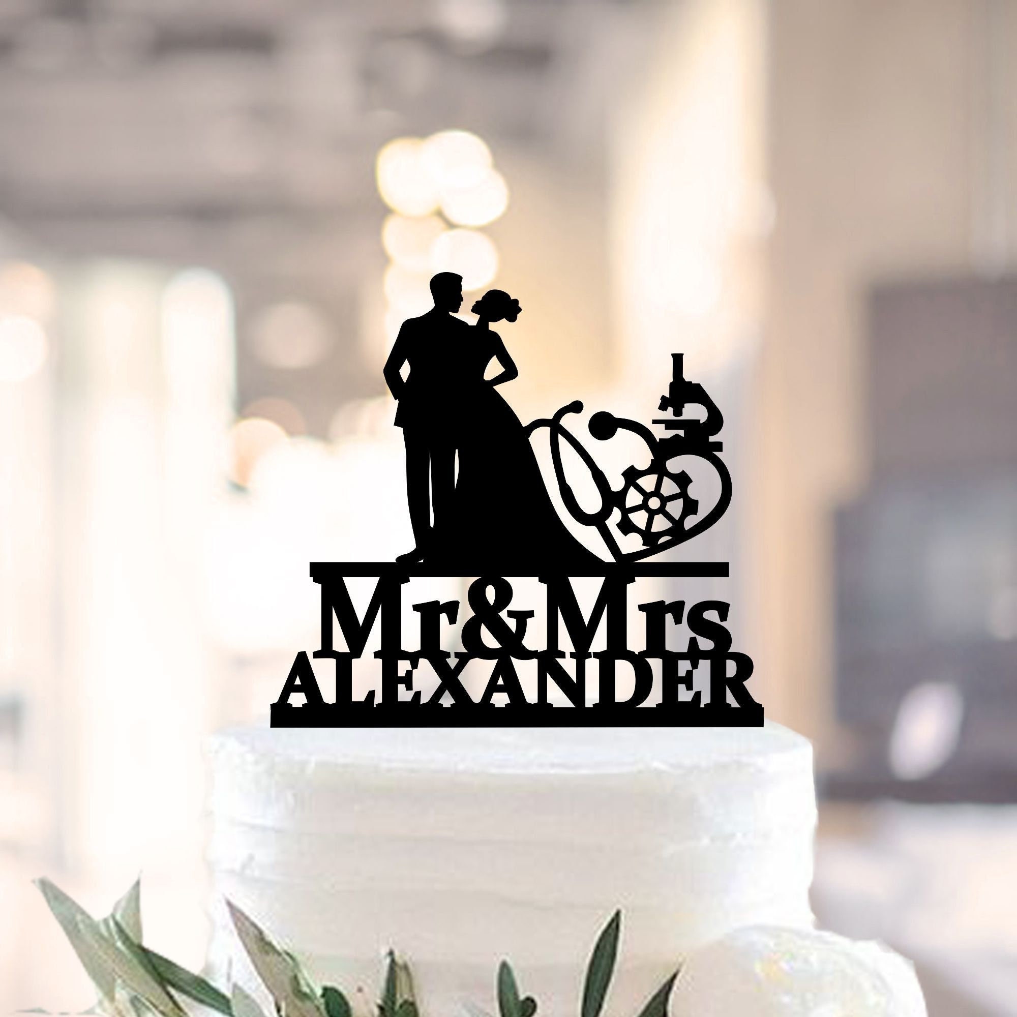 Science Wedding Cakes