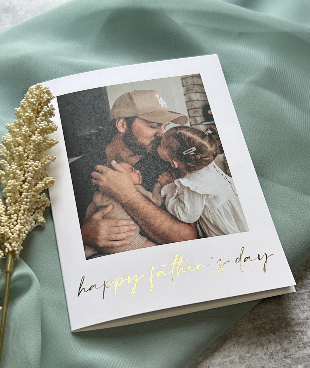 Personalised Dad | Father’s Day Card | Gold Foil Print | Greeting Card ...