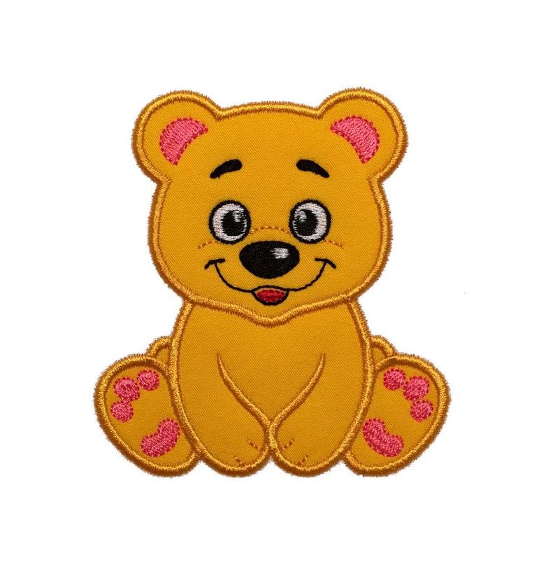 Teddy Bear Applique Design Teddy Bear Machine Embroidery | Etsy