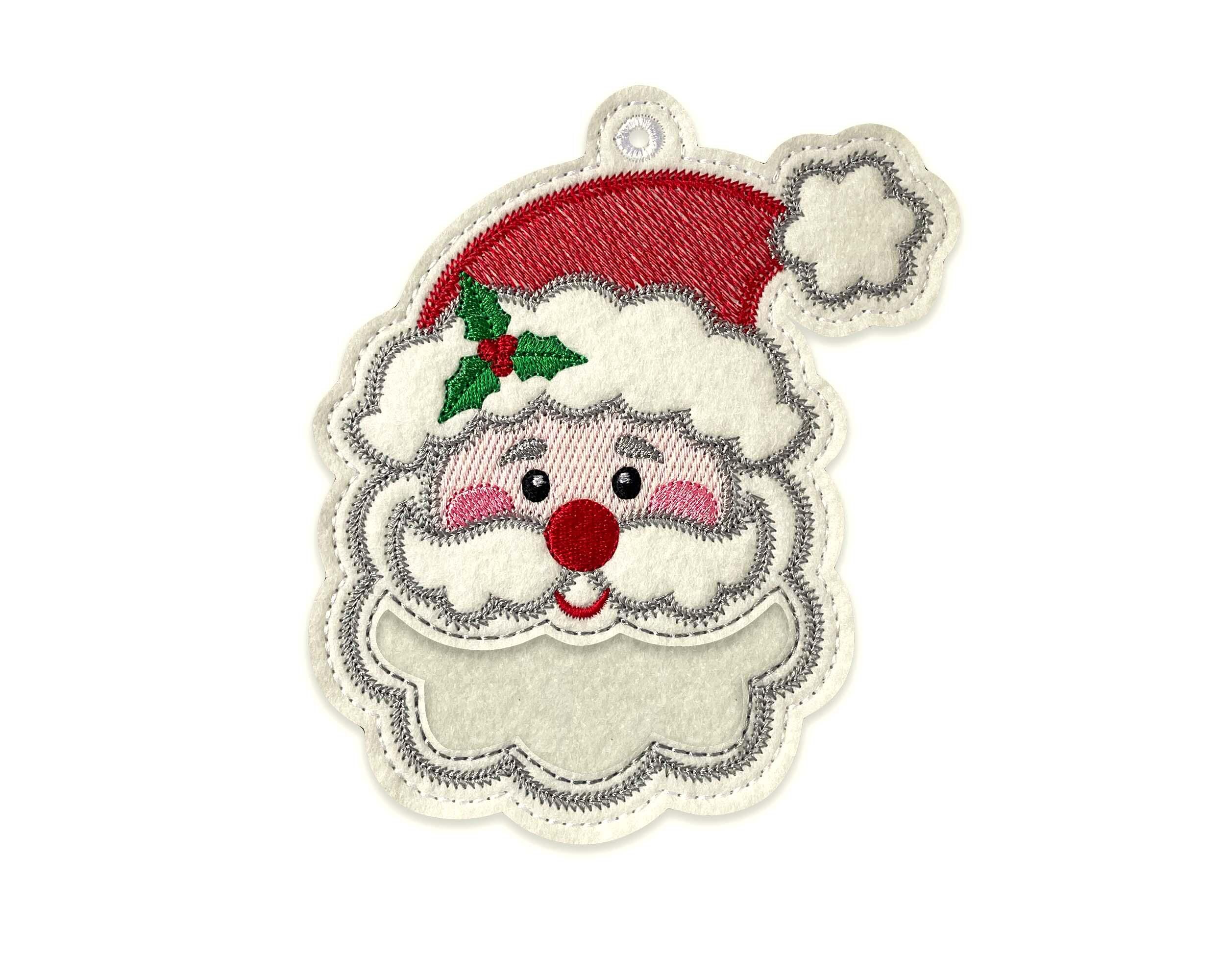 Santa Treat Bag in the Hoop Machine Embroidery Design N2 - 10 Sizes ...