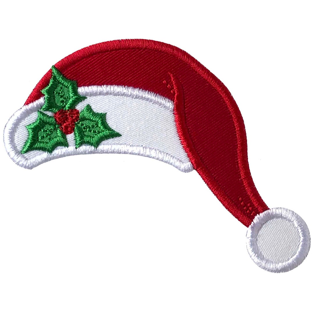 Santa Hat Applique Design #4 - Christmas Applique Embroidery Designs ...