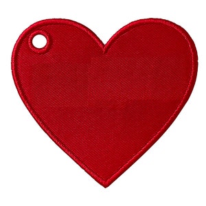 Heart Bag Tag in the Hoop Machine Embroidery Design - 14 Sizes ...