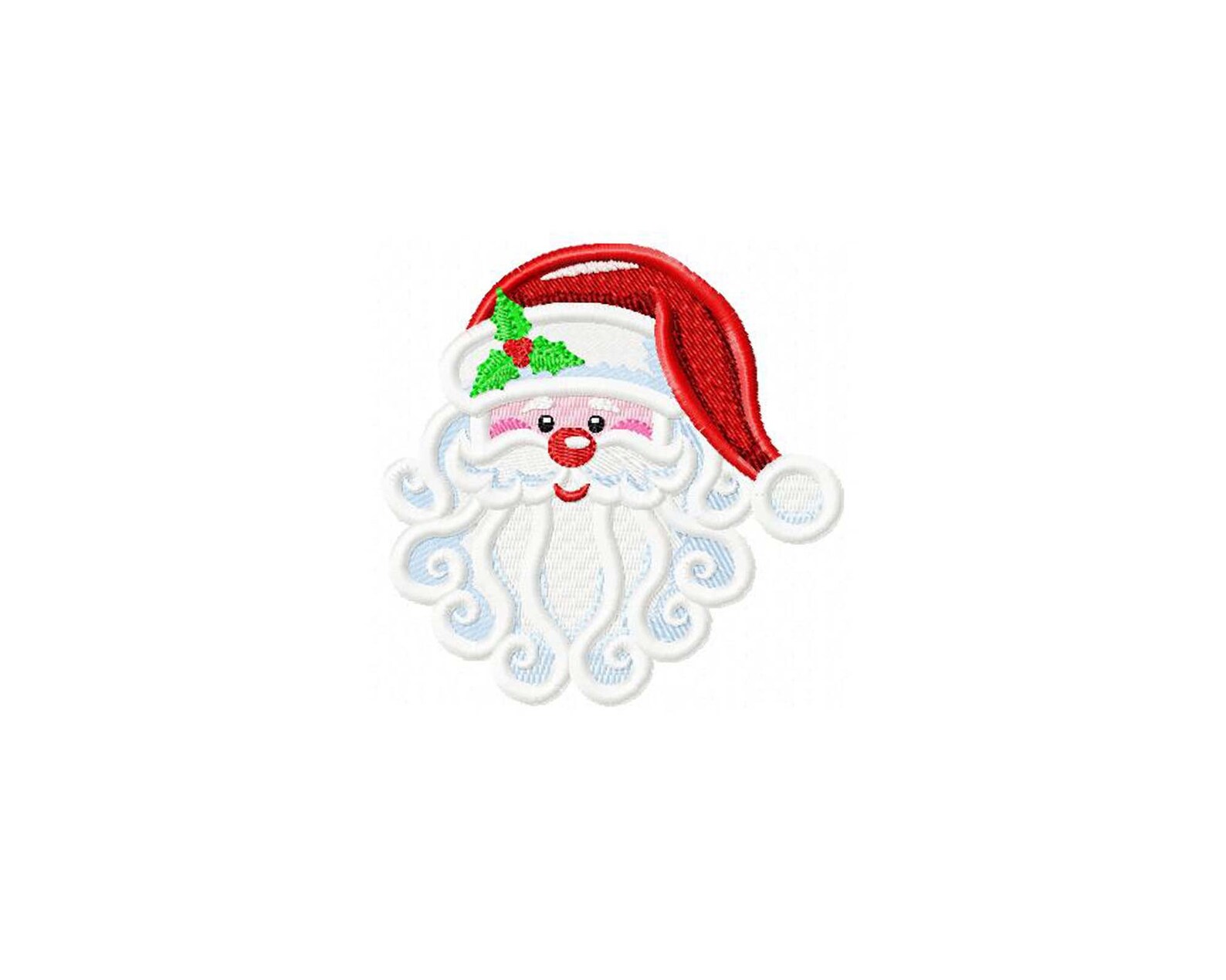 Mini Santa Claus Embroidery Design Christmas Embroidery - Etsy