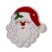 Santa Claus Bag Tag - Santa Bag Tag in the Hoop Applique Embroidery ...