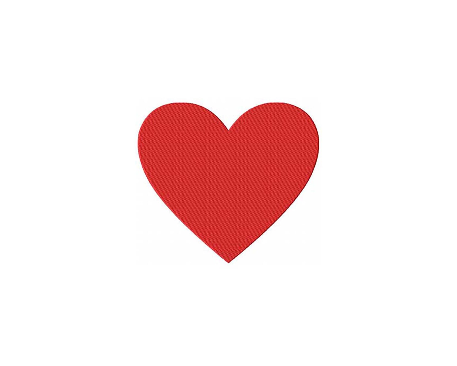 Mini Heart Embroidery Design N2 7 Sizes Heart Fill Stitch - Etsy