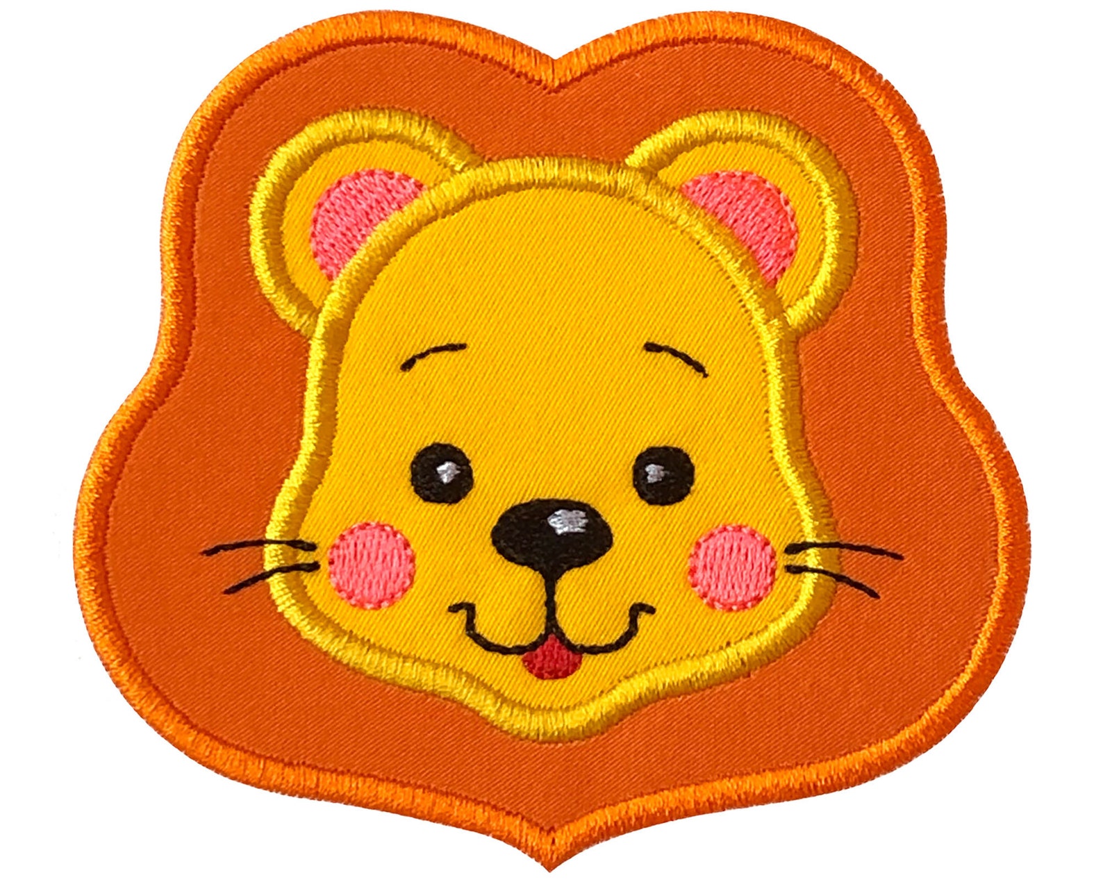 Lion Head Applique Design Lion Applique Embroidery Design for - Etsy
