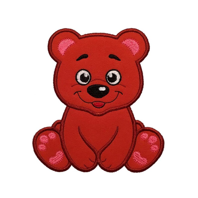 Teddy Bear Applique Design Teddy Bear Machine Embroidery - Etsy