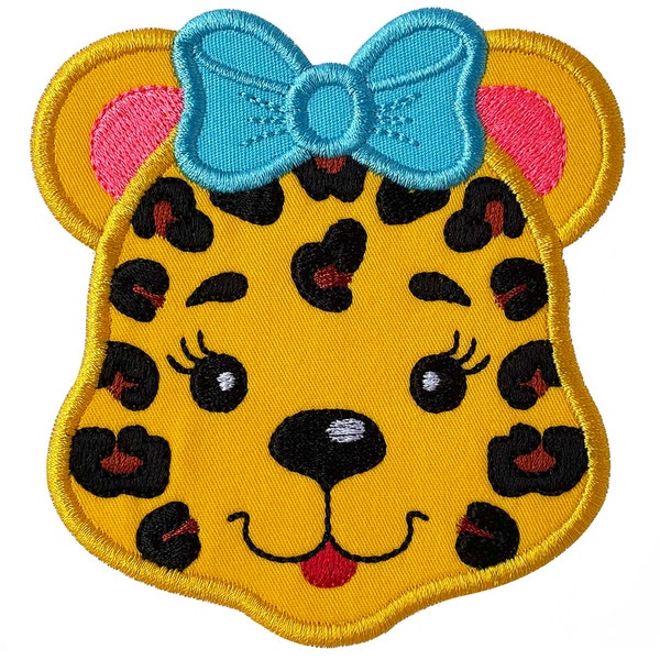 Leopard Embroidery Designs - Etsy