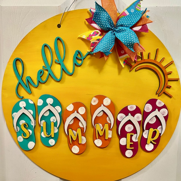 Flip Flop Sign - Etsy