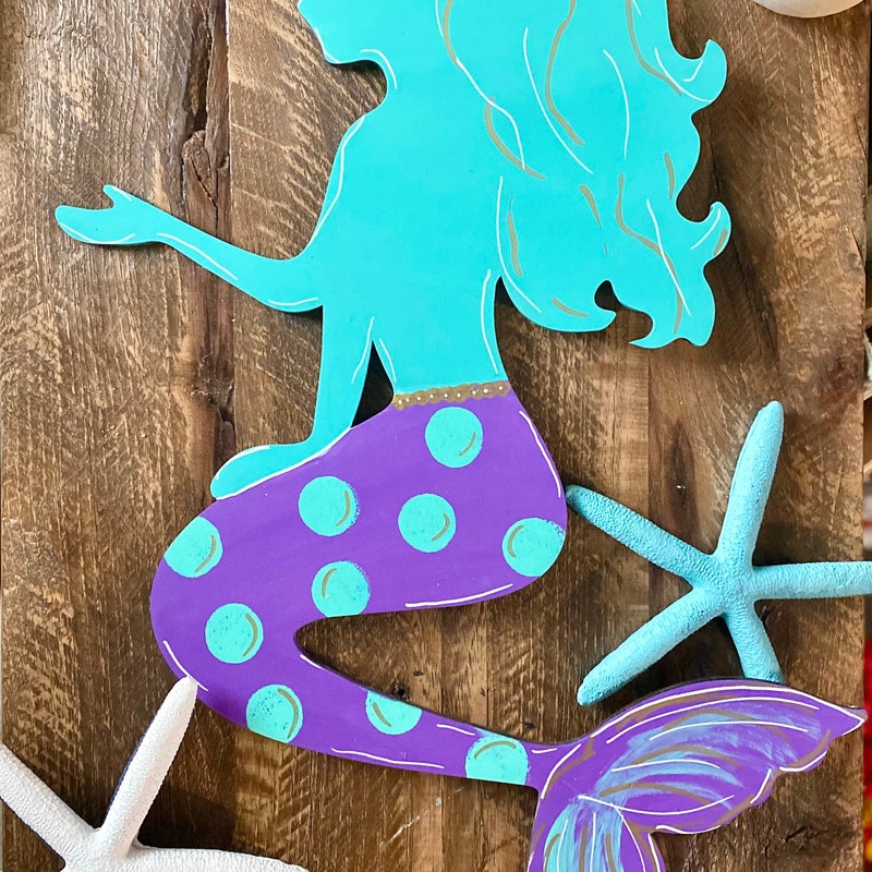 Mermaid Sign - Etsy