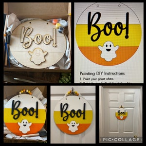 DIY Halloween Ghost Paint Kit, Paint Kits, Ghost Paint Kit, Halloween ...